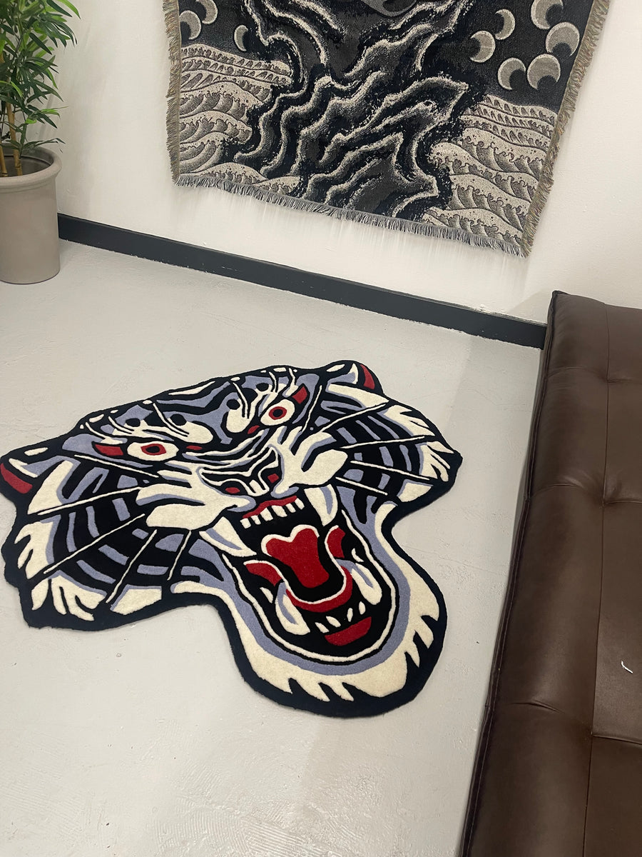 Tiger Head – Inked Rugs