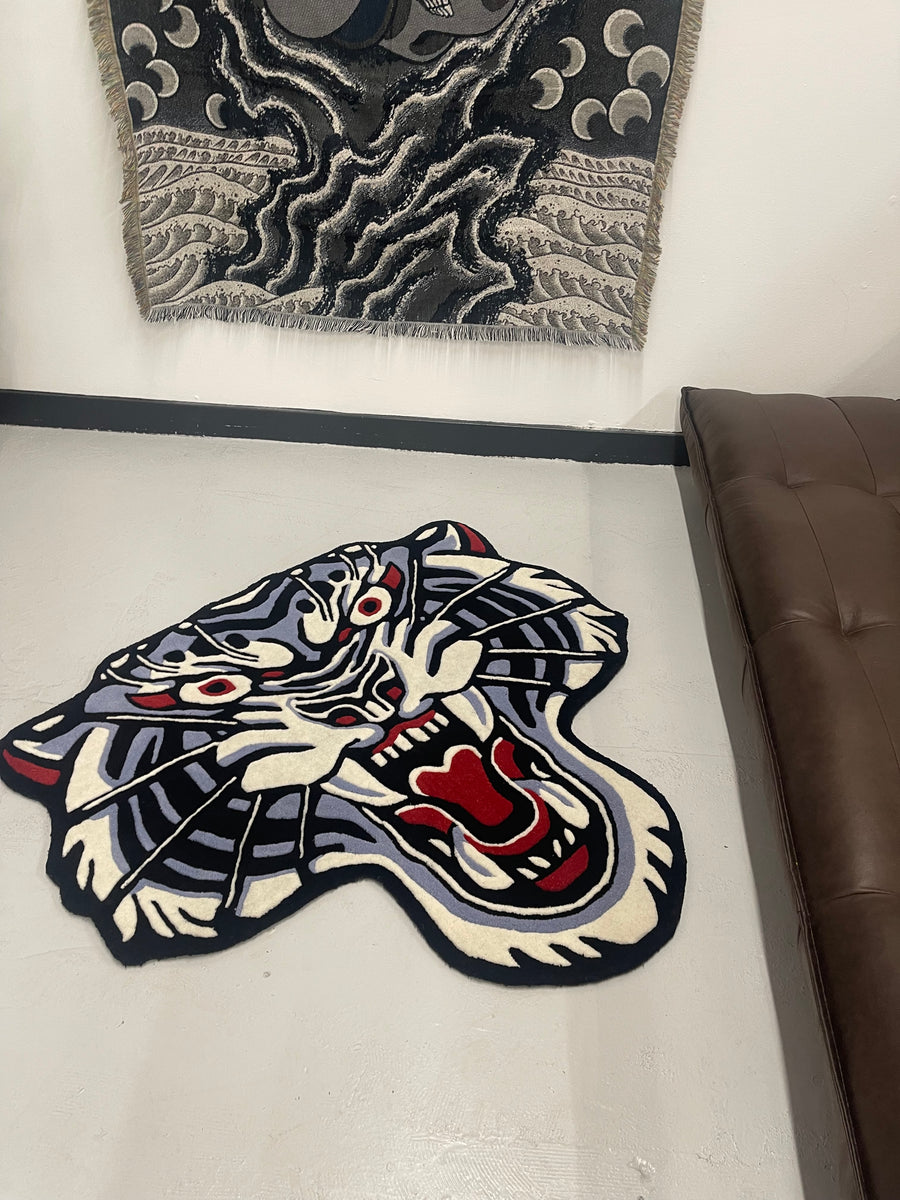 Tiger Head – Inked Rugs