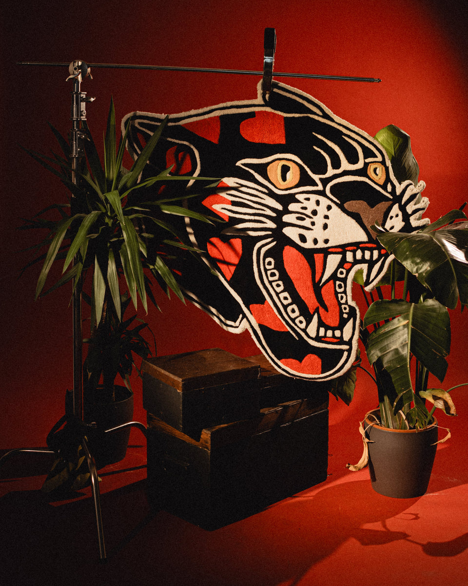Panther Heart – Inked Rugs
