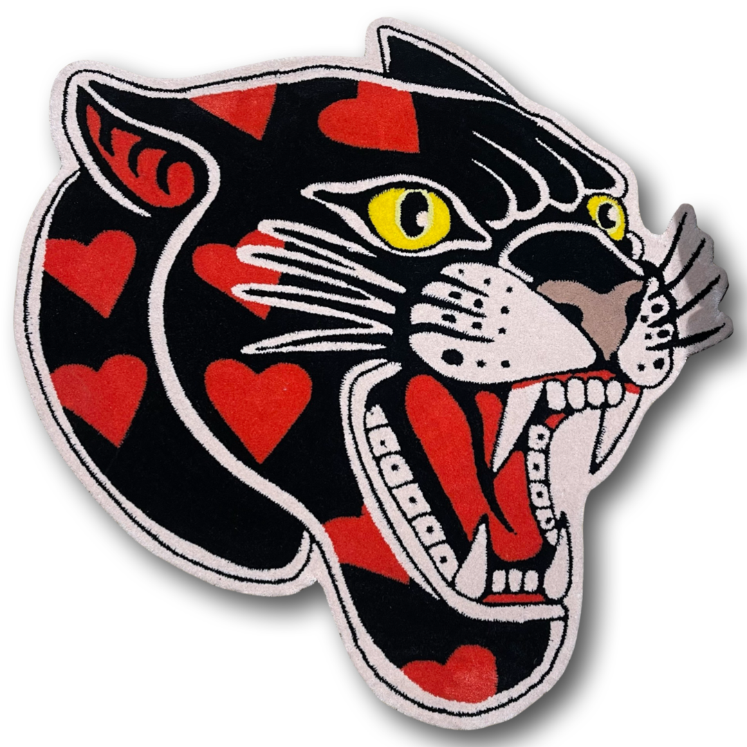 Panther Heart – Inked Rugs