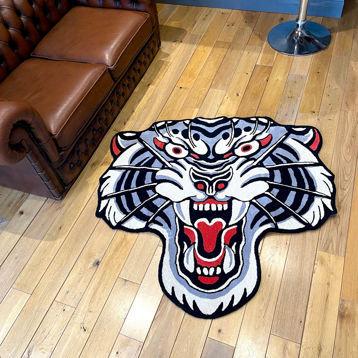 Tiger Head – Inked Rugs