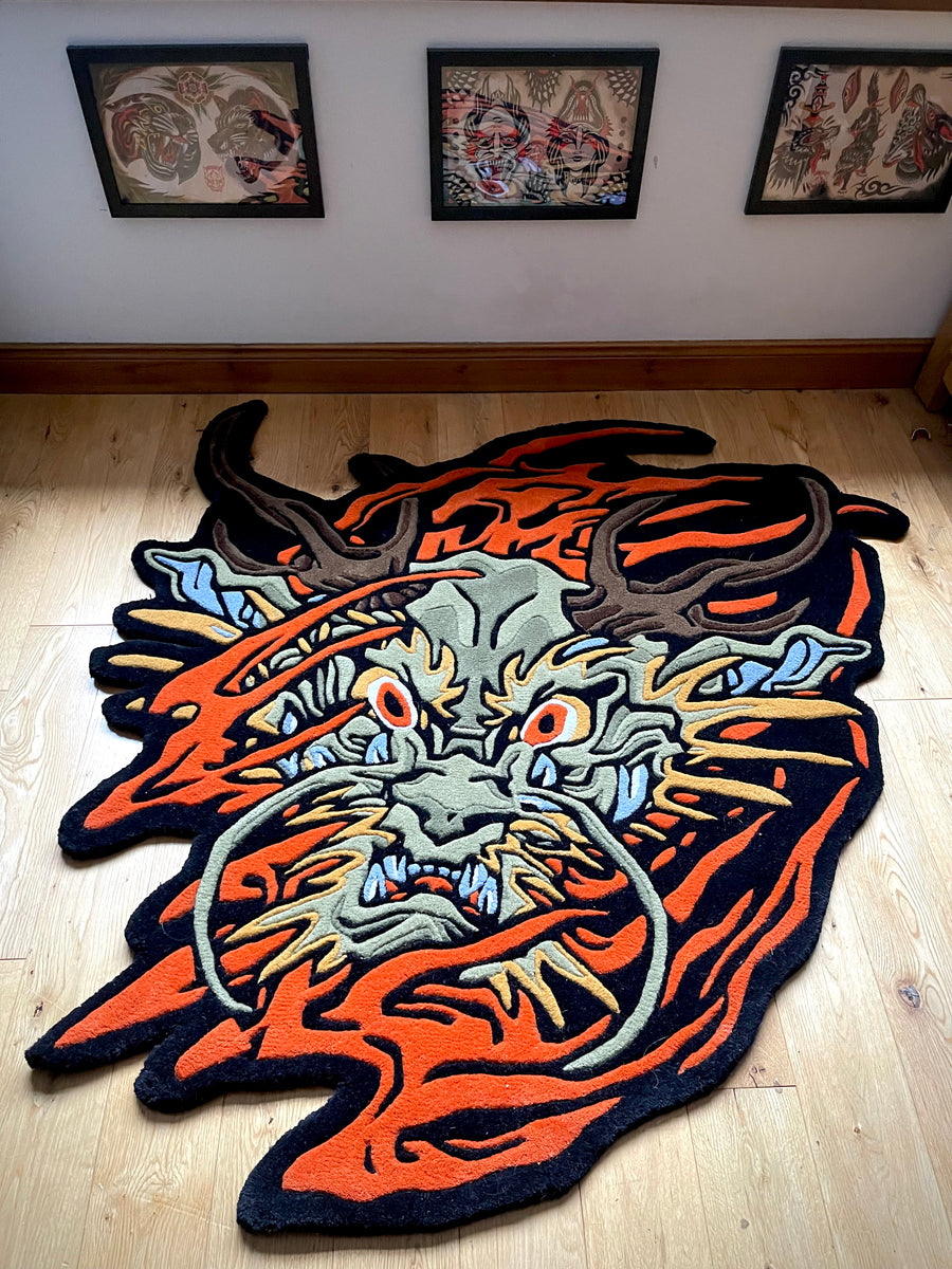 Dragon Head – Inked Rugs