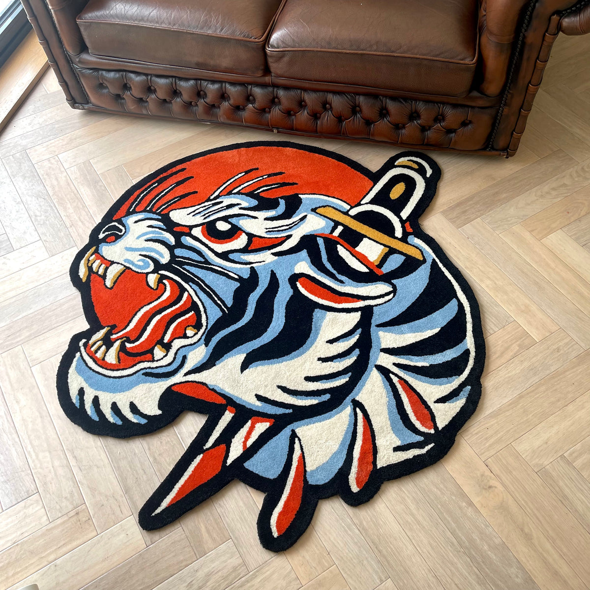 Sun Tiger – Inked Rugs